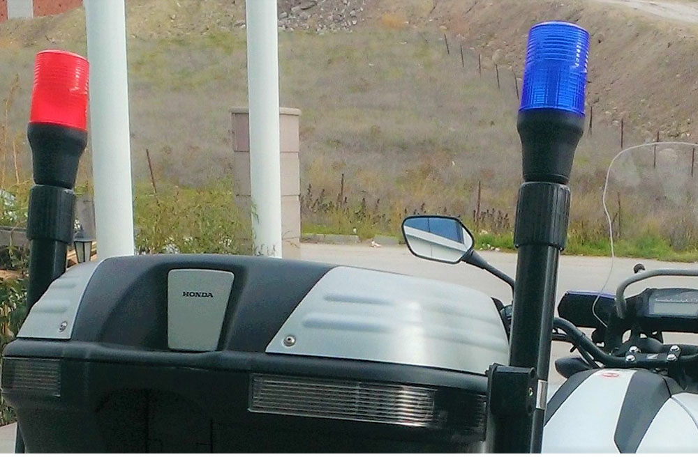 pulse-T Motorcycle Pole Light